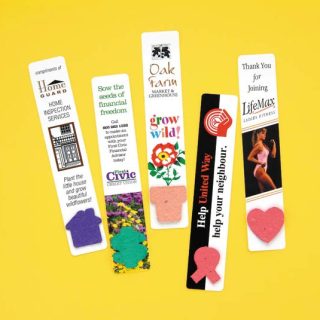 Seeded Paper Bookmarks - Jay-Line