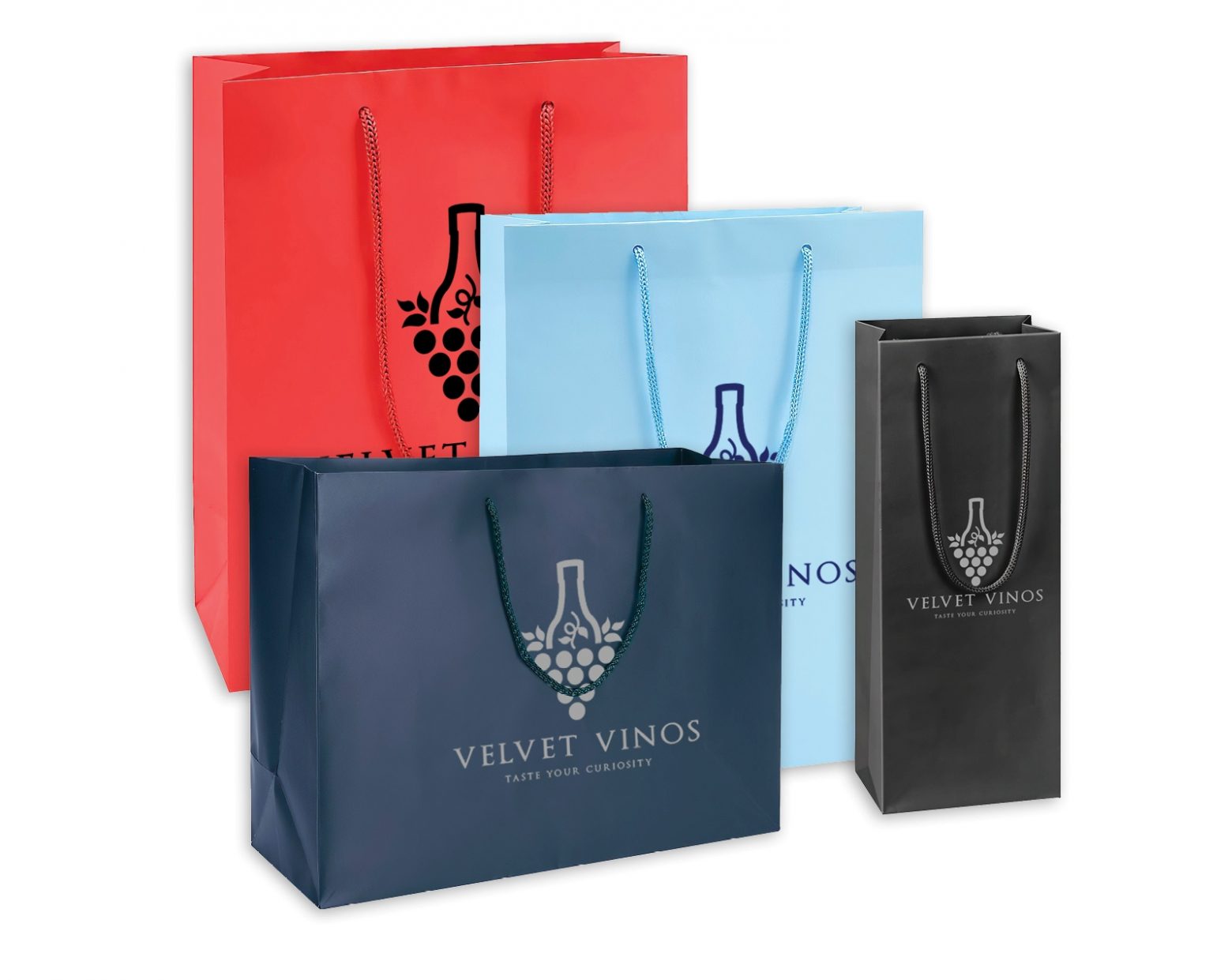 Matte Laminate Shopping Bags - Jay-Line