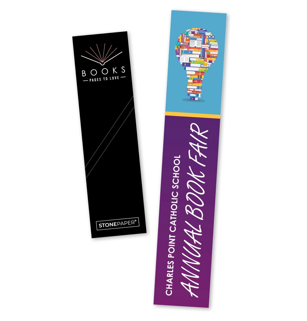 Waterproof Stone Paper Bookmarks - Jay-Line