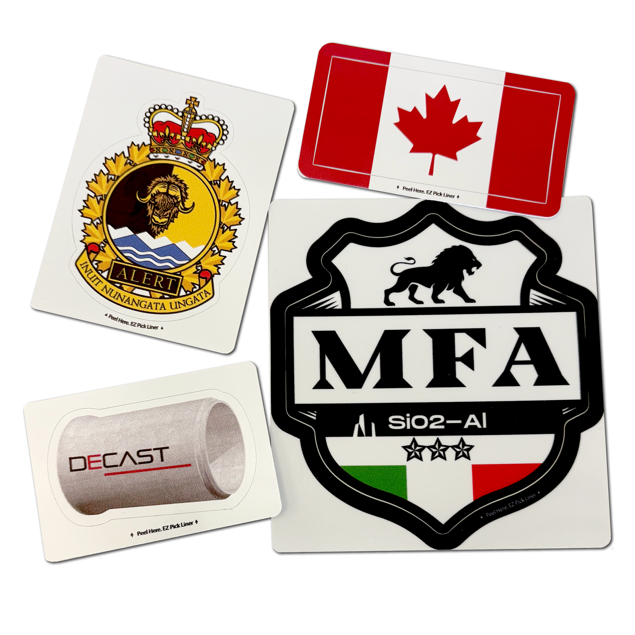 EZ Peel All-Purpose Vinyl Stickers - Jay-Line