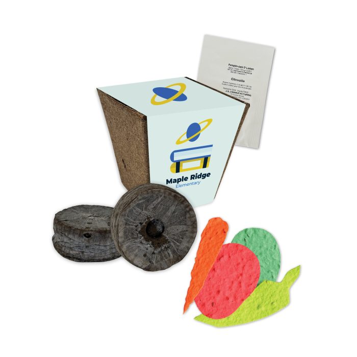 Jumbo Planting Kits with Paper Wrap - Jay-Line